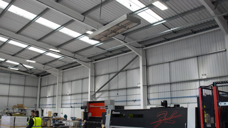 Industrial Heaters for warehouses, garages, commercial units